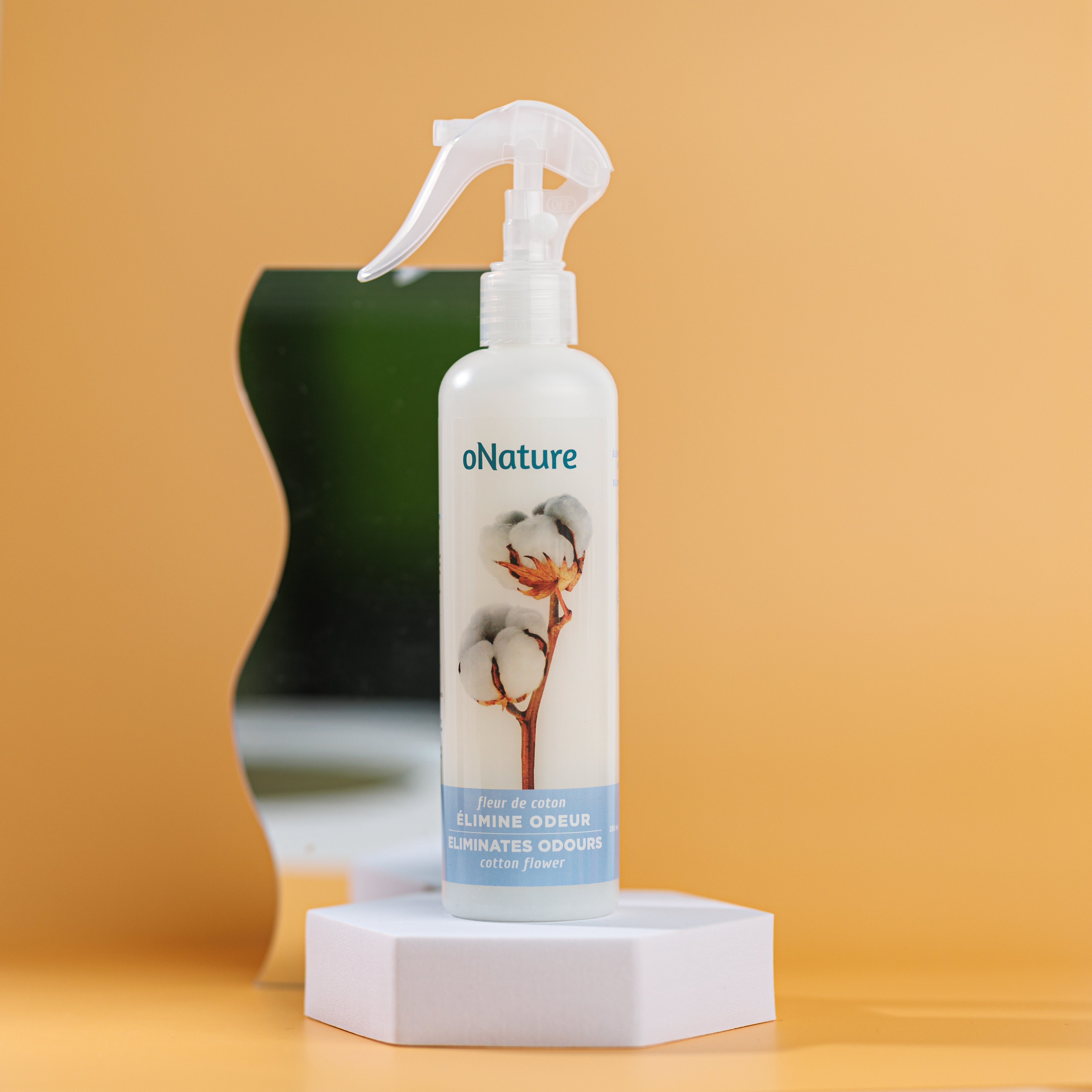 Eliminates cotton flower odors – oNature
